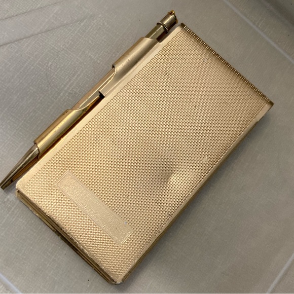 Vintage | Bags | Vintage Tritone Metal Hummingbird Floral Purse ...